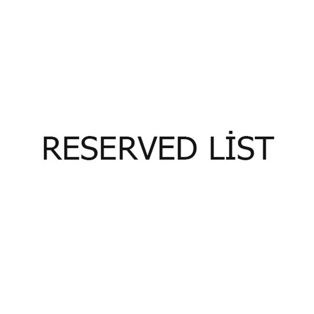 RESERVED LİST - Etsy