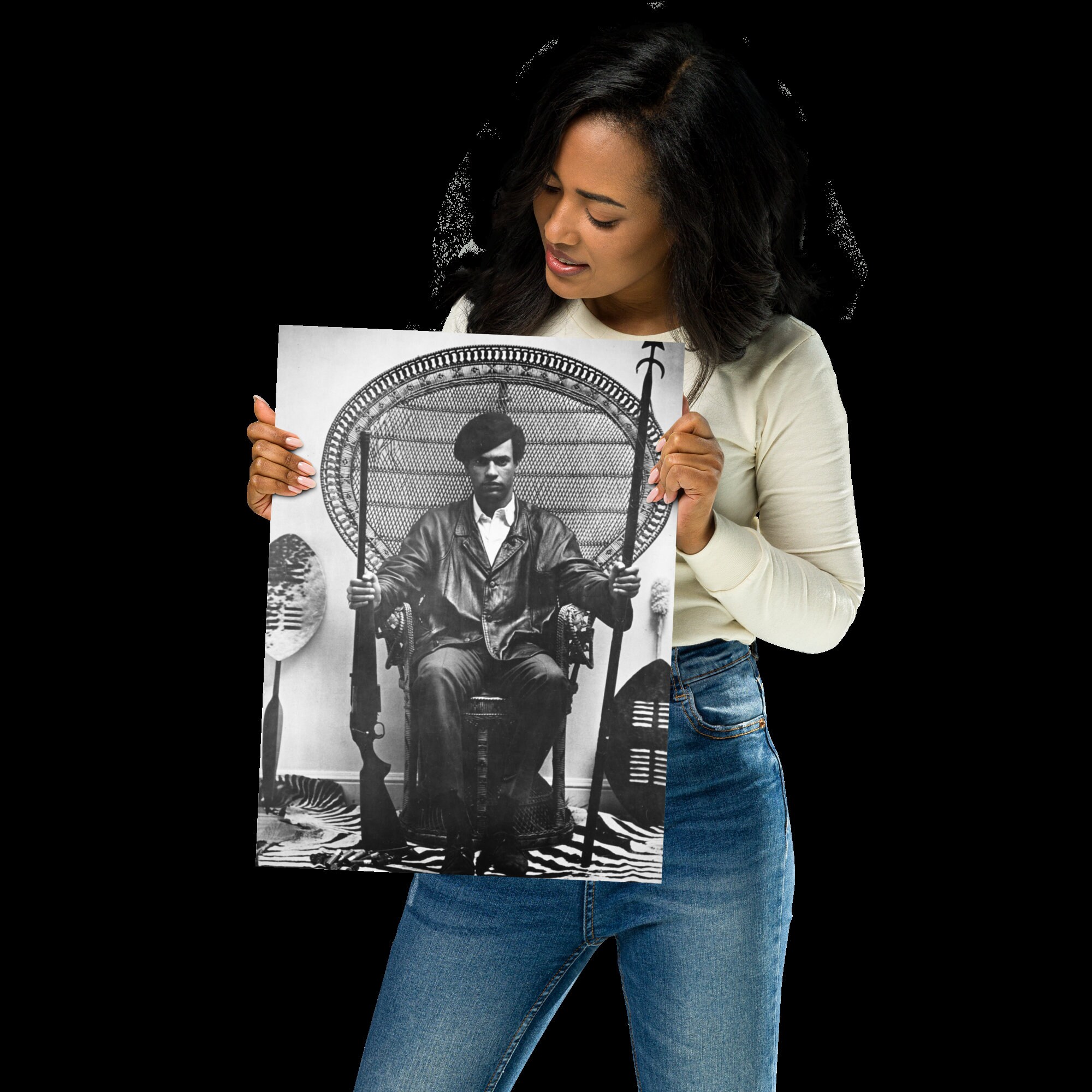 Huey P Newton Black Panther Party Member Poster - Etsy