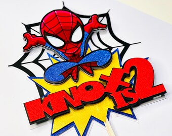Baby Spiderman Cake Topper - Etsy Israel