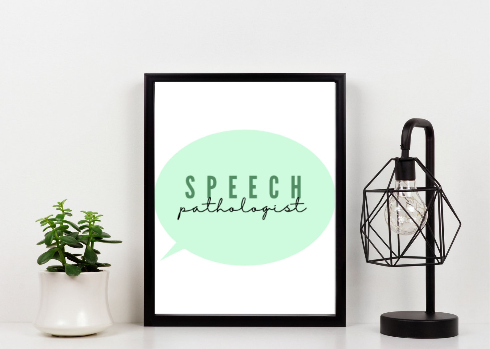 Green Speech Pathologist Wall Art SLP Therapy Decor Etsy UK green-speech-pathologist-wall-art-slp-therapy-decor-etsy-uk
