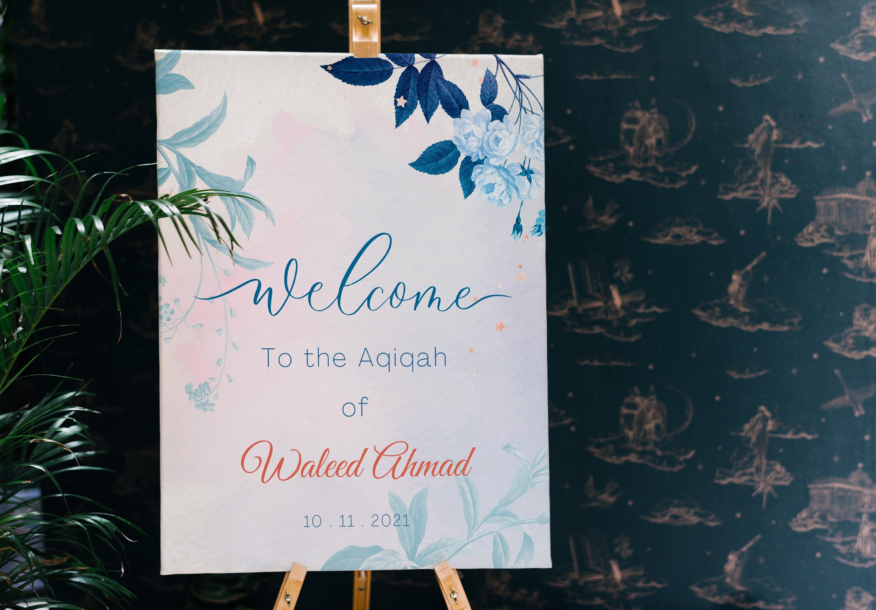 Aqiqah Welcome Sign Aqiqah Welcome Sign Aqeeqah Welcome - Etsy