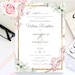 Walima Invitation | Muslim Wedding Invitation | Valima Invitation ...