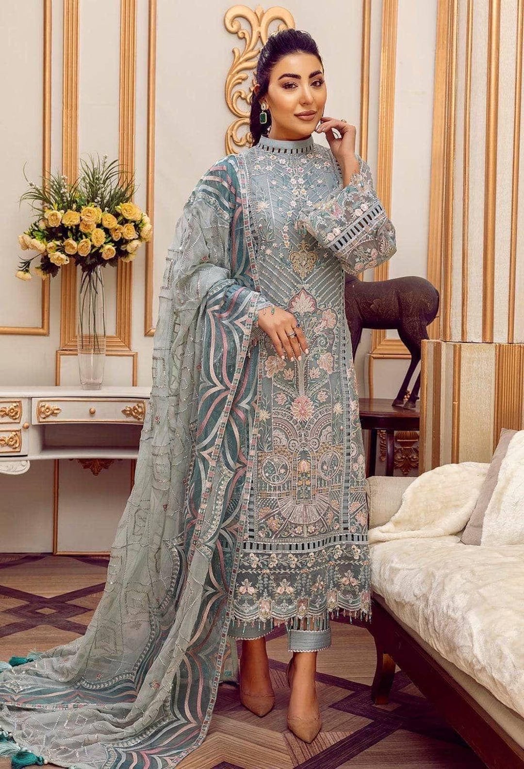 Pakistani Wedding Shalwar Kameez Indian Wedding Suit Pakistani Wedding ...