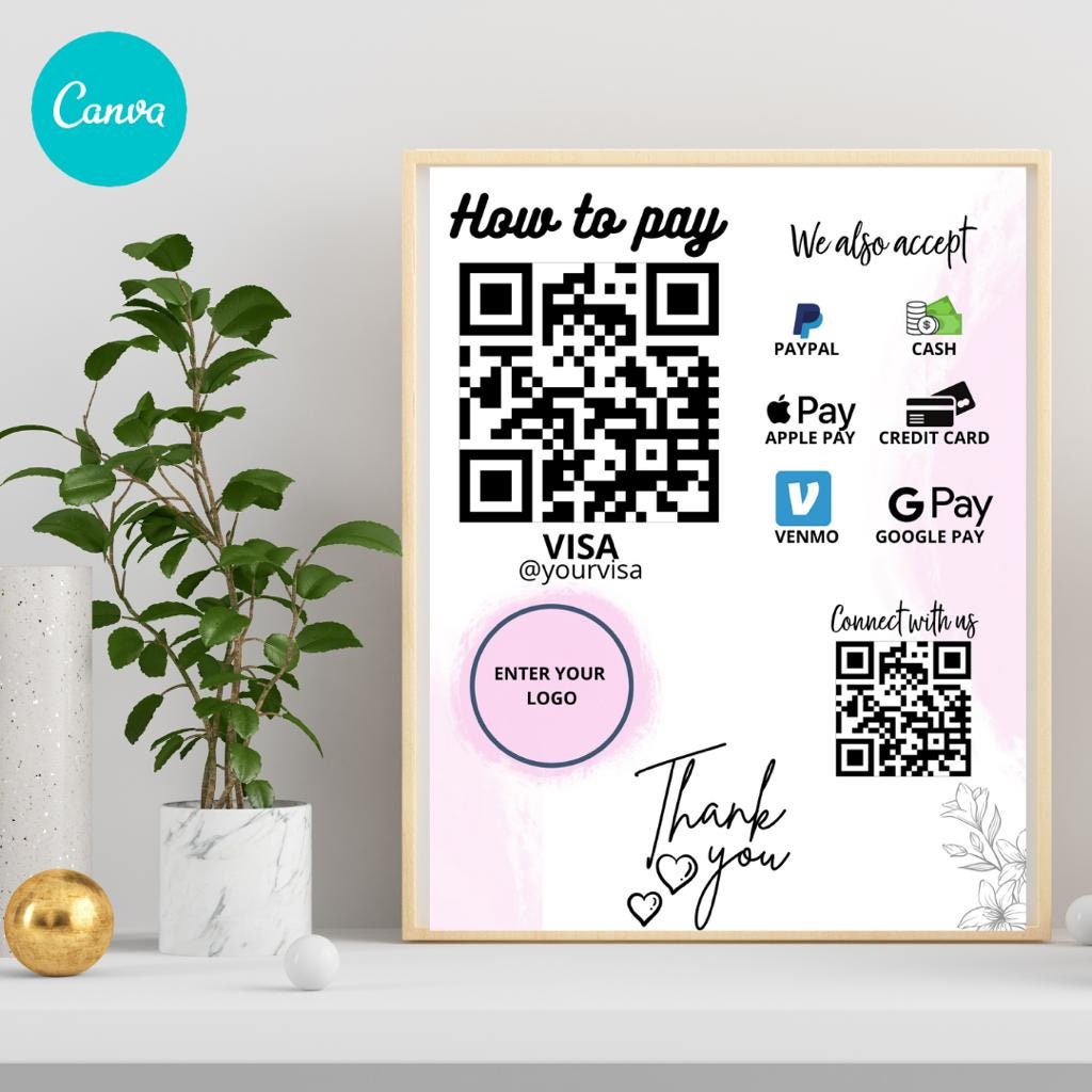 Printable Scan to Pay Sign Template - Effortlessly Accept Payments With ...
