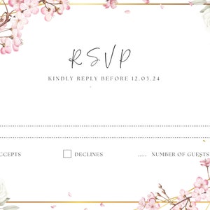 Walima Invitation | Muslim Wedding Invitation | Valima Invitation ...
