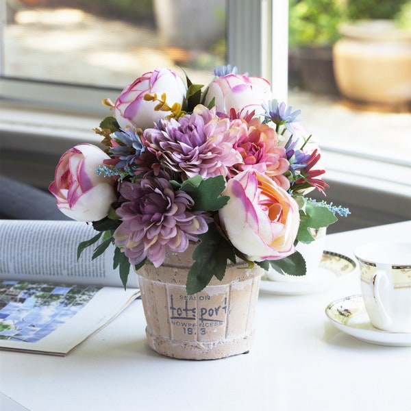 Fake Flowers - Etsy