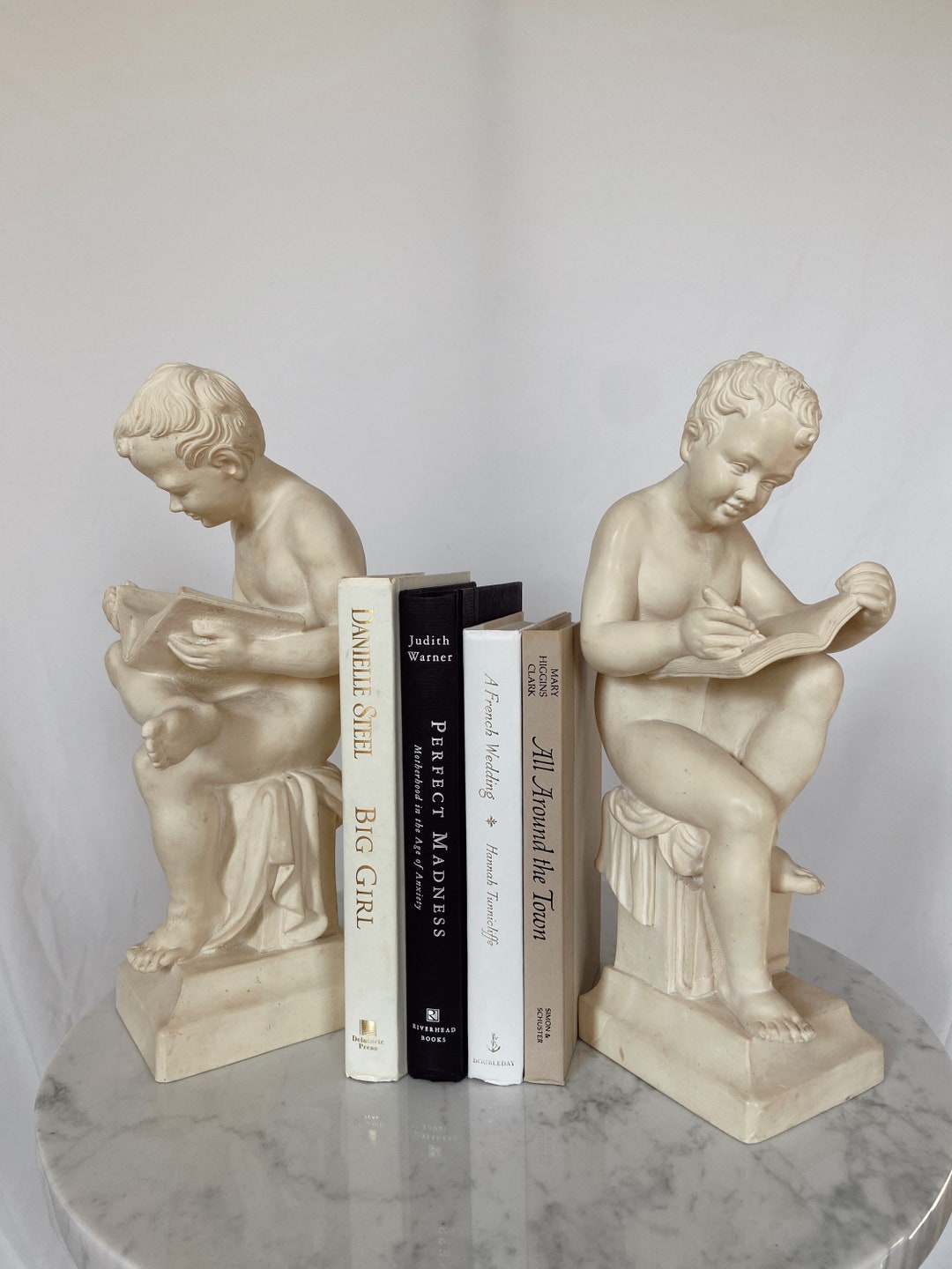 Reader & Writer Stone Statues - Etsy