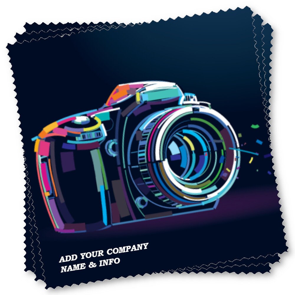 Microfiber Cloth - Custom Print Your Business Logo or Company Text ...