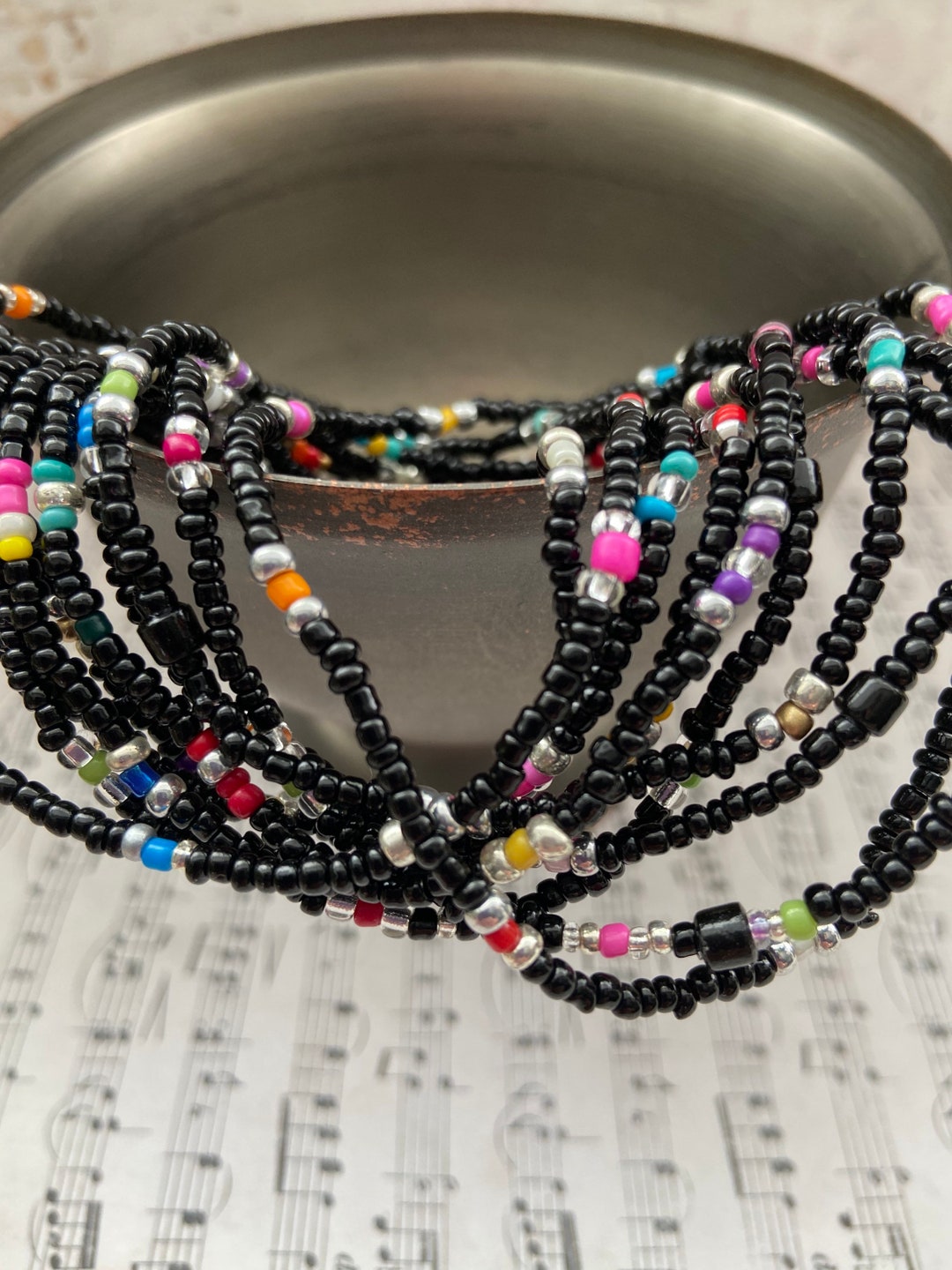 Colorful Stretchy Boho Seed Bead Bracelet for Women and Friends - Etsy