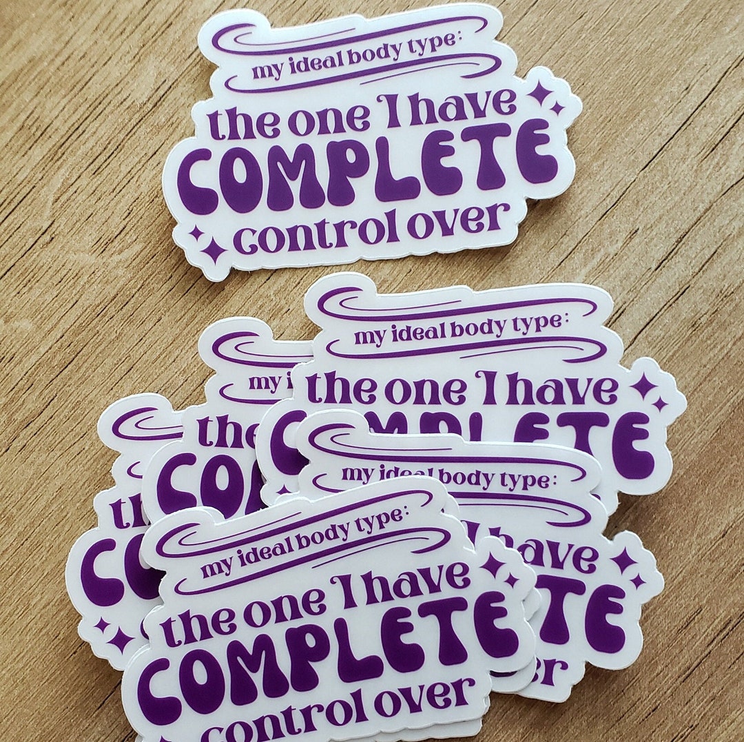 Female Empowerment, Body Autonomy, Decal, Ideal Body Type, Sticker ...