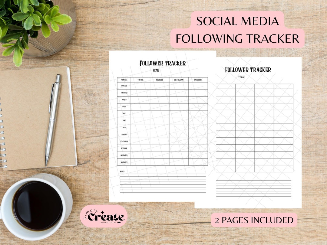 Social Media Follower Tracker Instagram, Tiktok, Youtube Growth Tracker ...