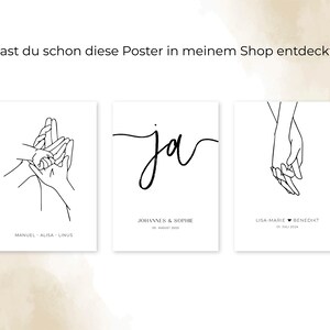 Personalized Poster With Names Digital Download for Self-printing Gift ...