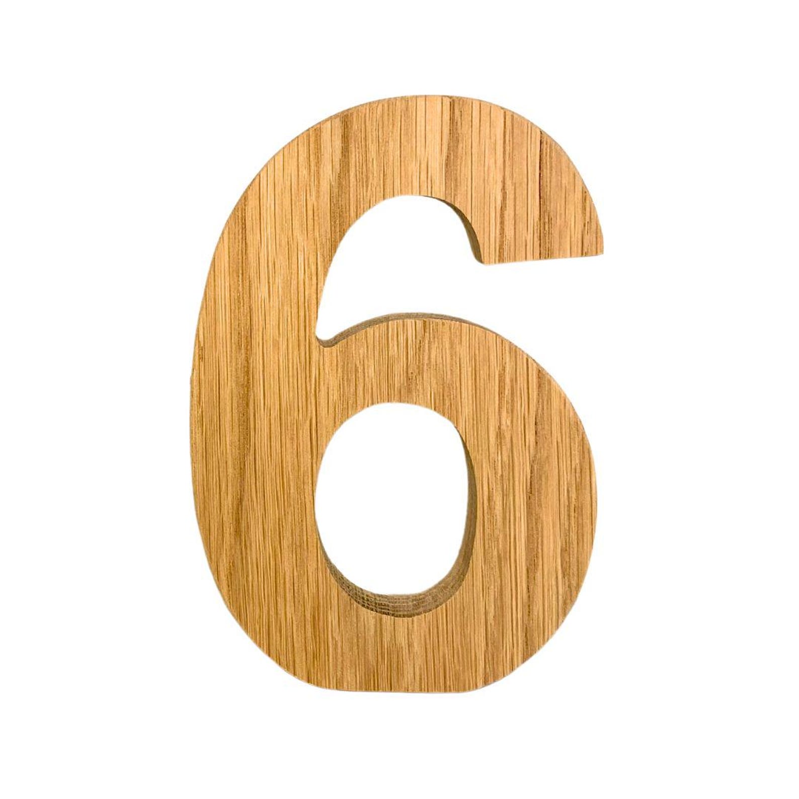 Chunky Wooden Solid Oak Numbers, Freestanding or Hanging Keepsakes - Etsy