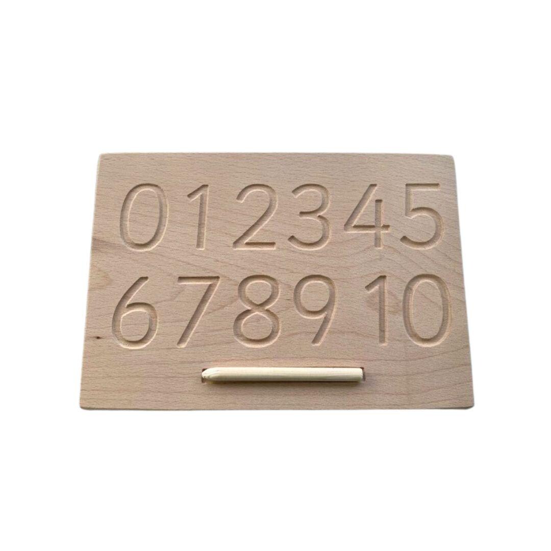 Numbers Tracing Board, Learn to Write Numbers, Tracing Numbers, Learn ...