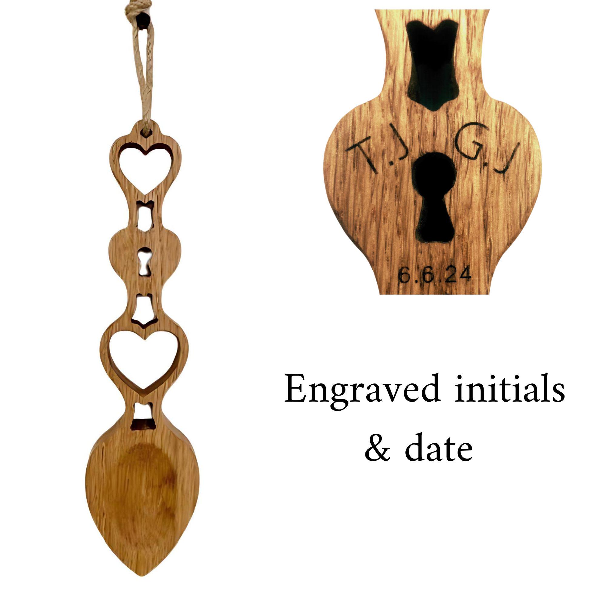 Welsh Love Spoon - Etsy