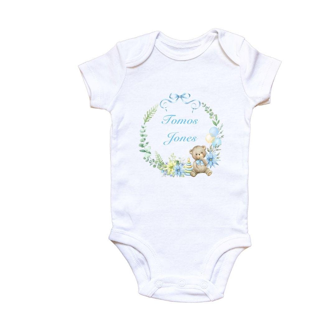 Personalised Cute Baby Vest - Etsy