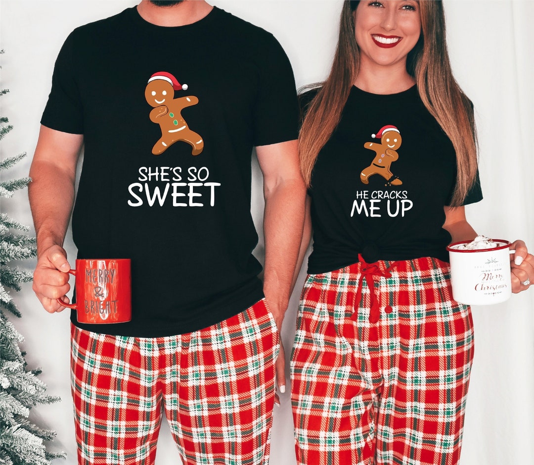 Christmas Gingerbread Shirts, Christmas Couple Shirts, Christmas Love ...