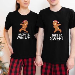 Christmas Gingerbread Shirts, Christmas Couple Shirts, Christmas Love ...