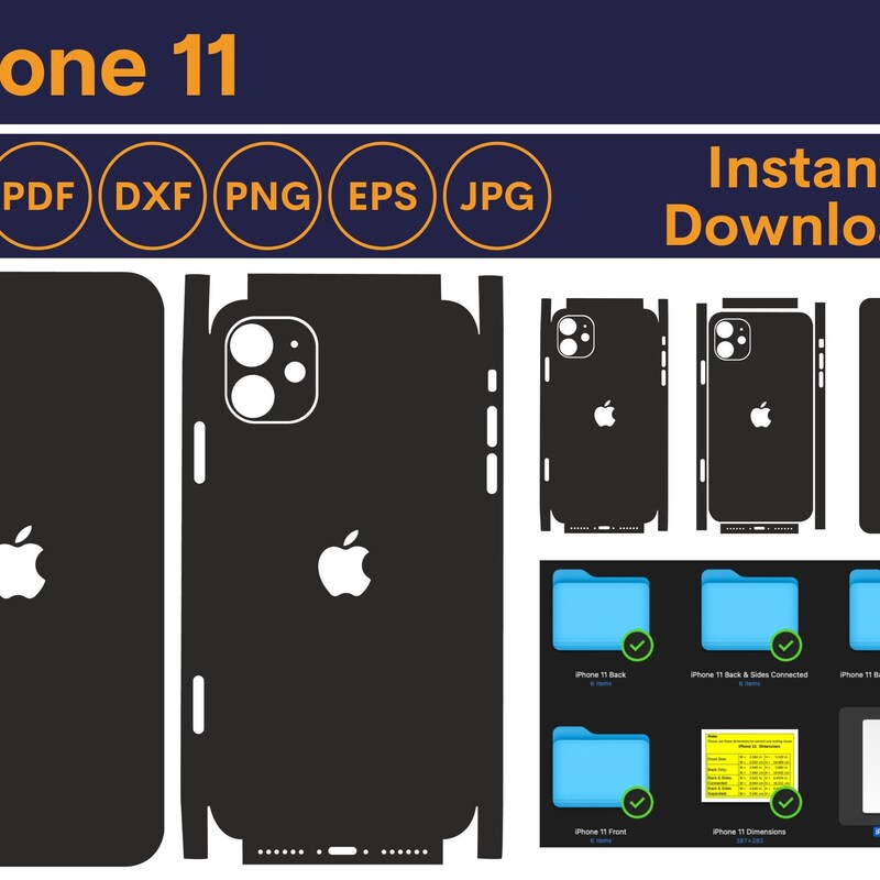 iPhone Template - Etsy