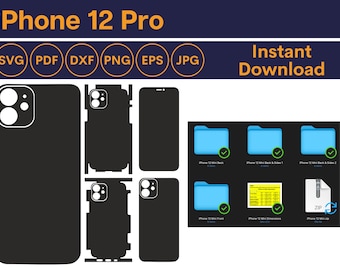 IPhone 12 Pro Max Skin SVG - iPhone 12 Pro Max Skin - iPhone 12 Pro Max ...