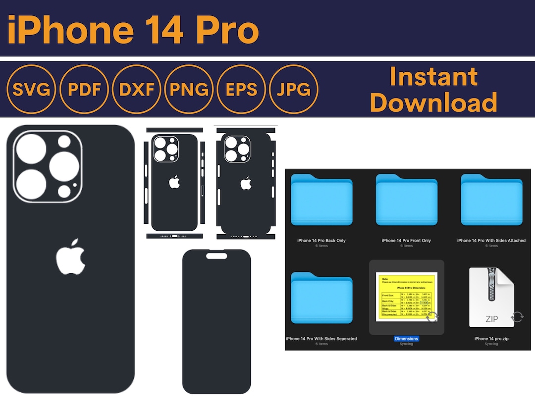 IPhone 14 Pro Skin - iPhone 14 Pro Template - iPhone 14 Pro Skin ...