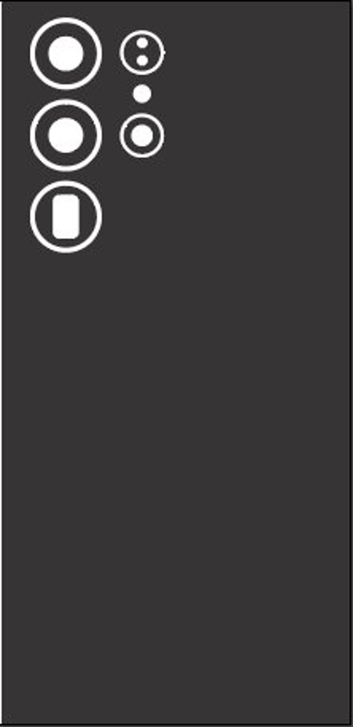 Samsung Galaxy S23 Ultra Skin Cut Template Vector, Samsung Skin Svg Cut ...
