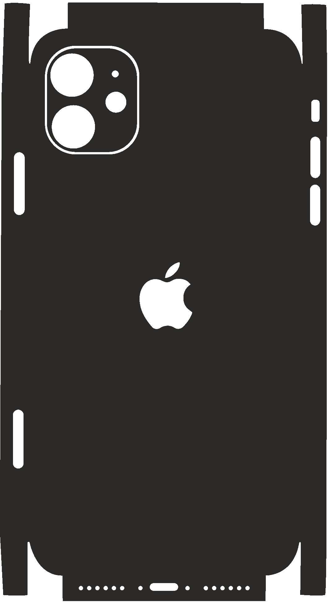 IPhone 11 Skin - iPhone 11 Template - iPhone 11 SVG Template - iPhone ...