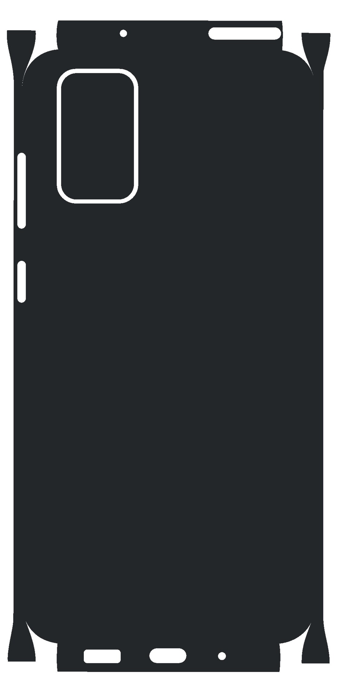 Samsung Galaxy S20 Plus Skin Cut Template Vector Samsung Skin | Etsy