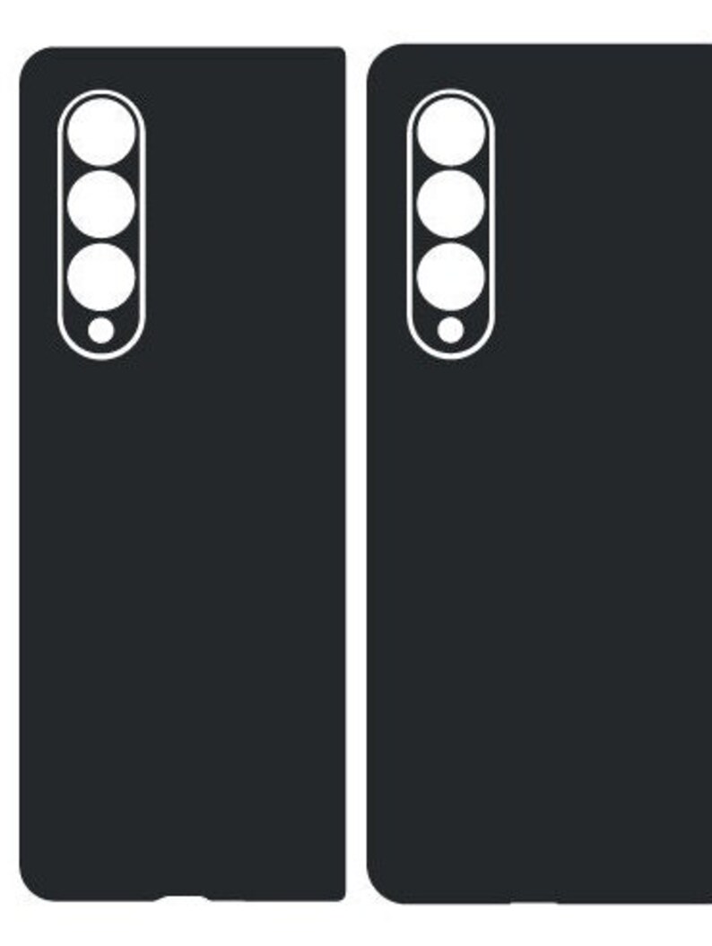 Samsung Galaxy Z Fold 3 Skin Cut Template Vector, Samsung Skin Svg Cut ...