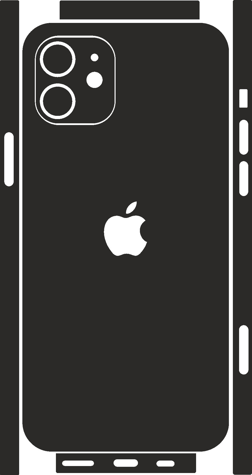 Iphone 12 Skin Iphone 12 Template Iphone 12 Skin Template - Etsy