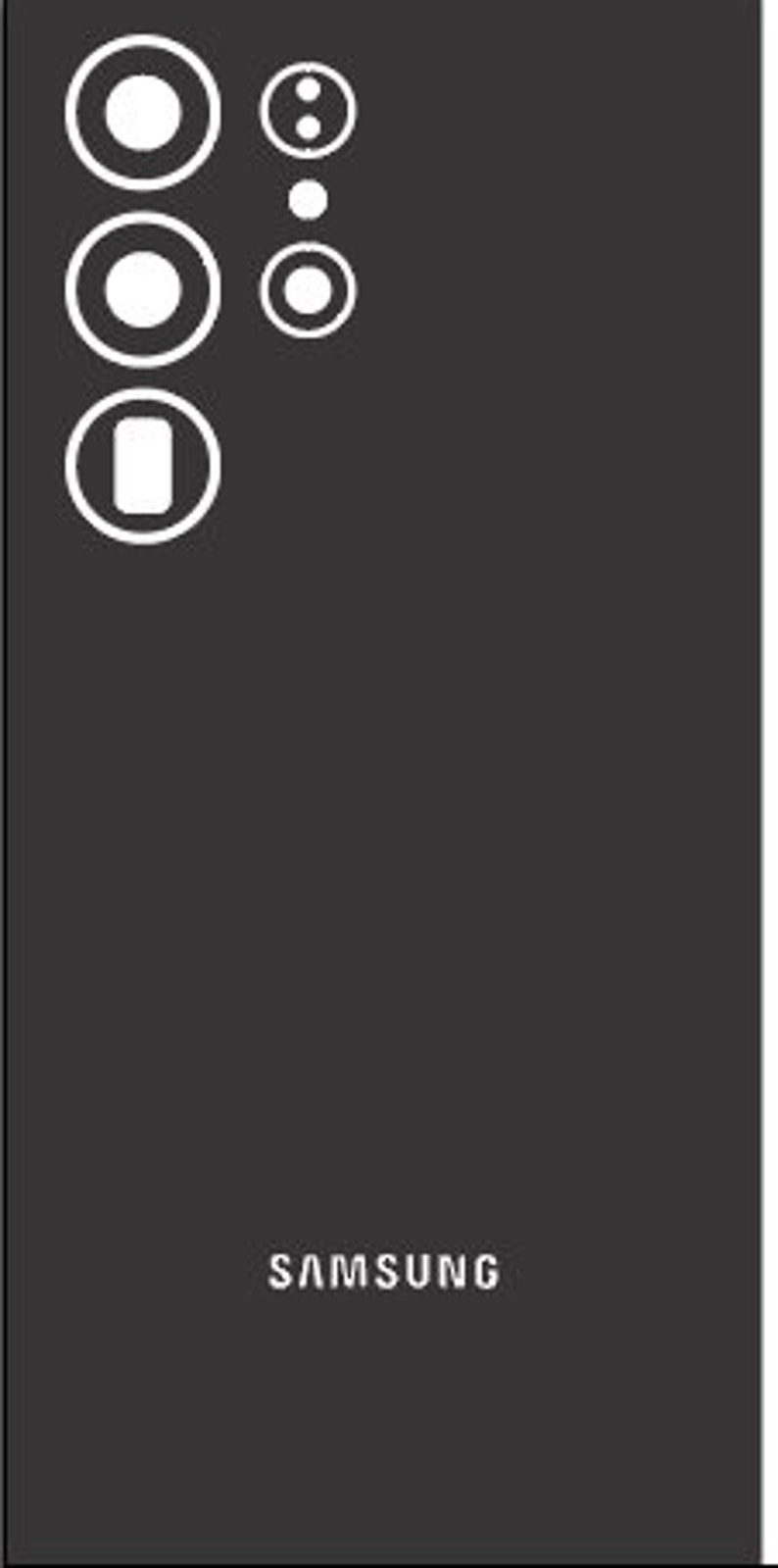 Samsung Galaxy S23 Ultra Skin Cut Template Vector, Samsung Skin Svg Cut ...