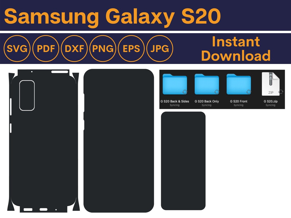 Galaxy S20 Skin SVG Galaxy S20 Skin Galaxy S20 Template - Etsy