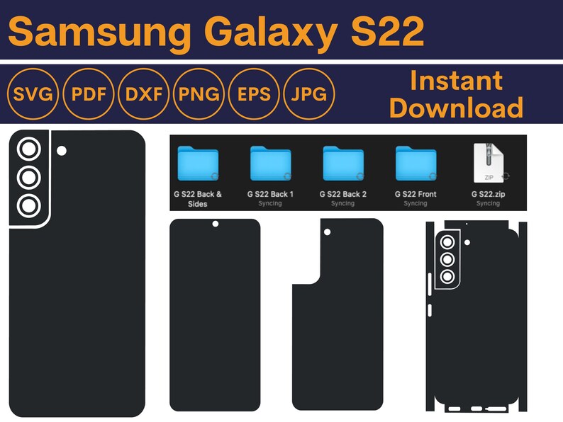 Samsung Galaxy S22 Templates Bundle - Galaxy S22, S22 Plus, S22 Ultra ...