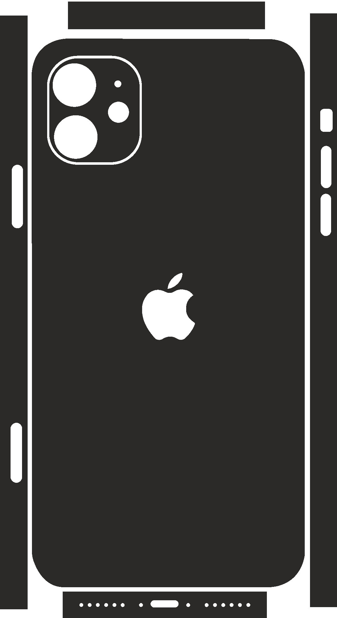 IPhone 11 Skin - iPhone 11 Template - iPhone 11 SVG Template - iPhone ...