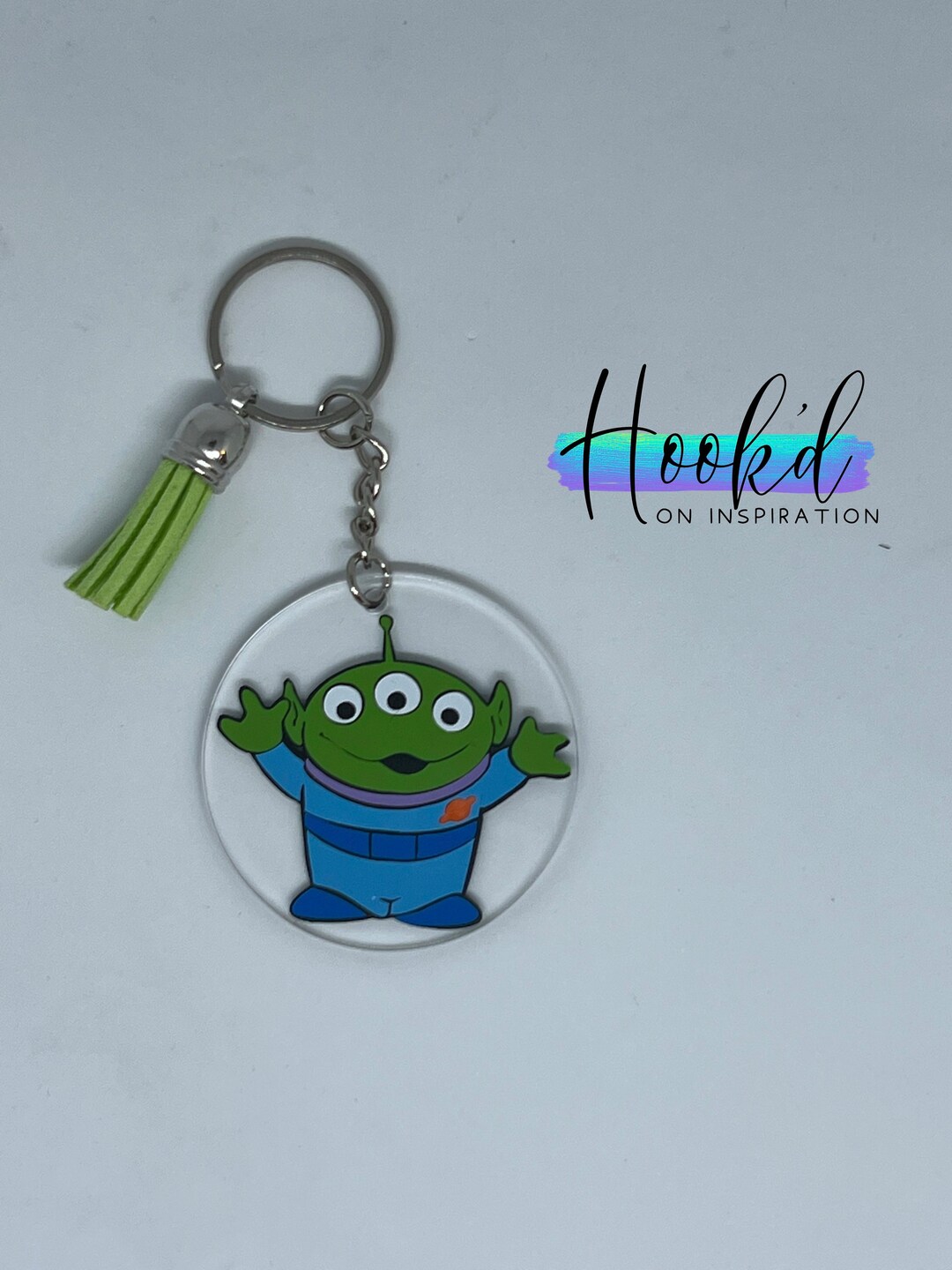 Disneys Inspired Alien From Toy Story Keychain. Can Be - Etsy