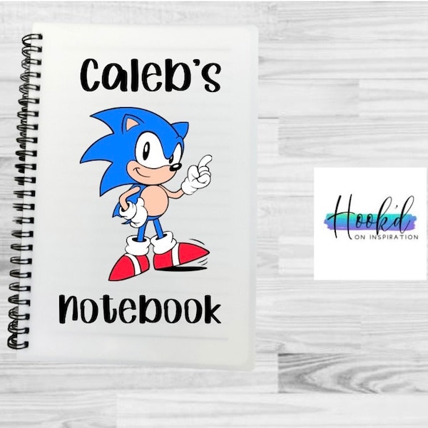 Sonic the Hedgehog Notebook - Etsy
