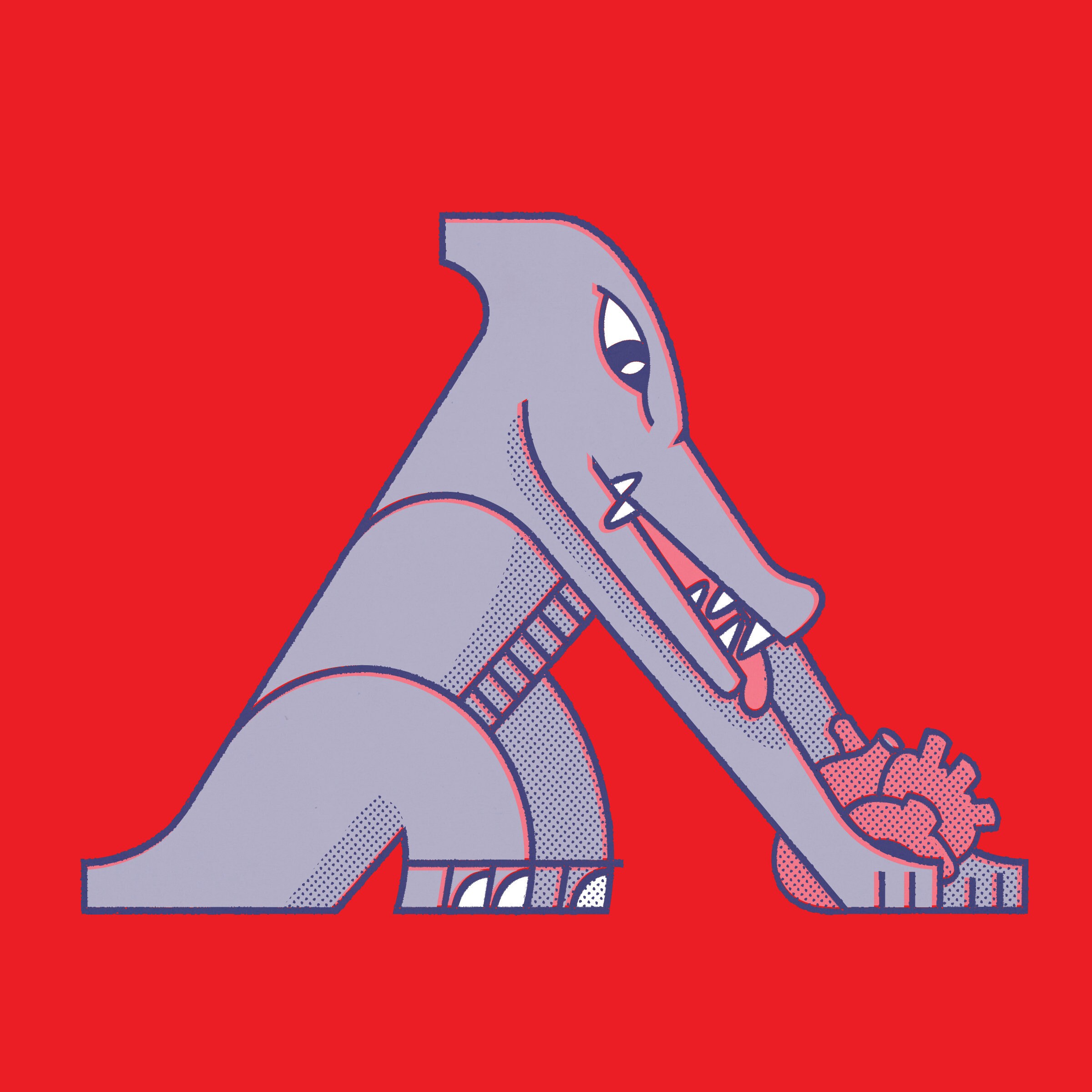 Alphabet of Bestiary Creatures - Etsy