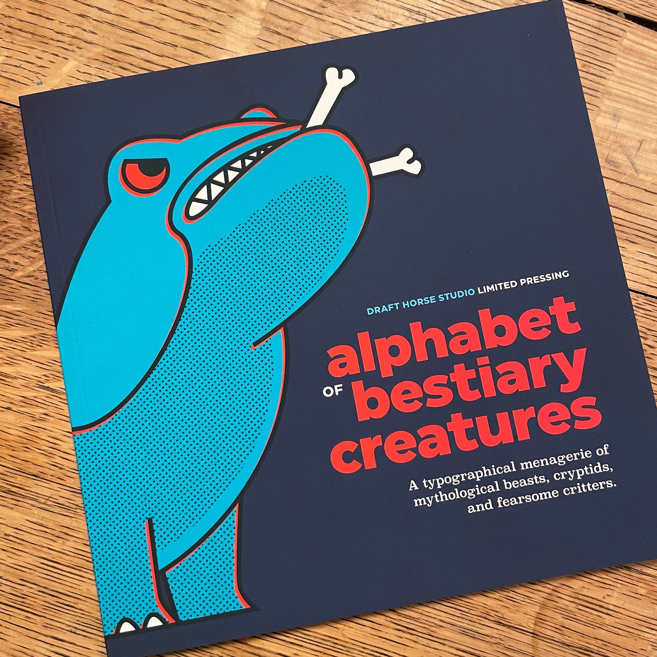 Alphabet of Bestiary Creatures - Etsy