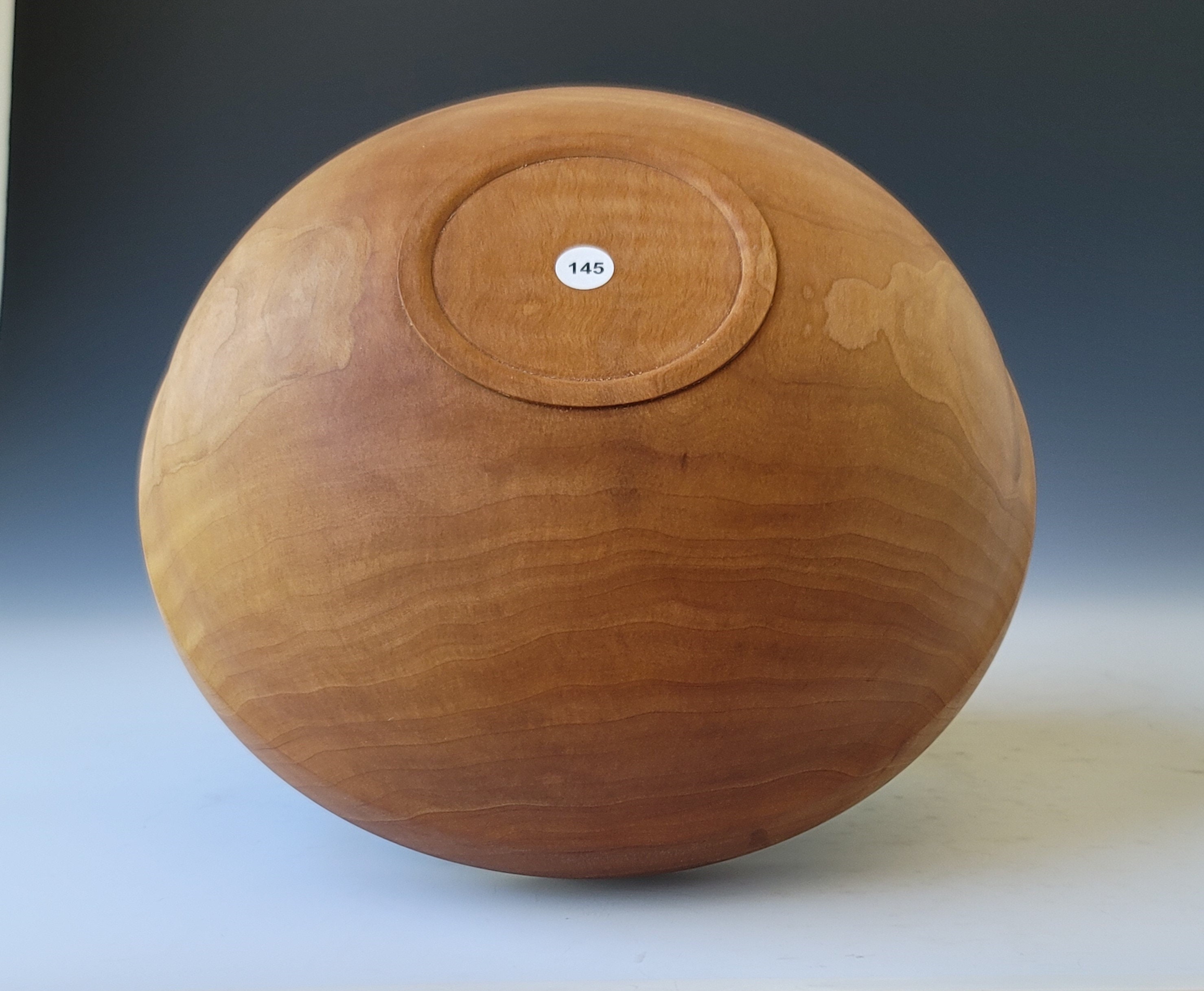 Hand Turned Artistic Closed Form Bowl - Etsy