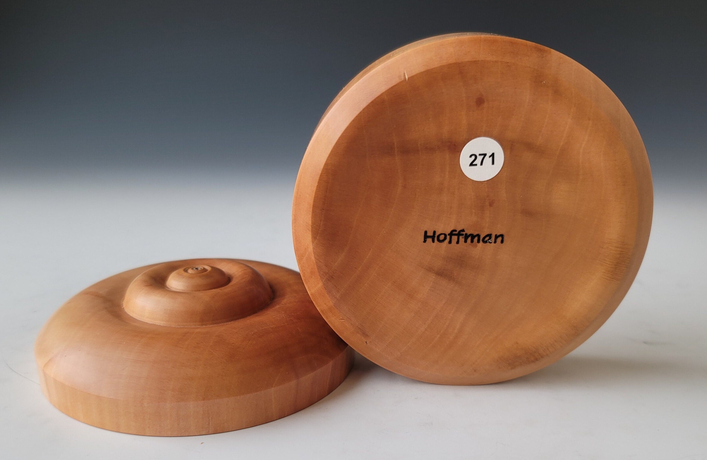 Hand Turned Lidded Box Made From Cherry Wood. - Etsy