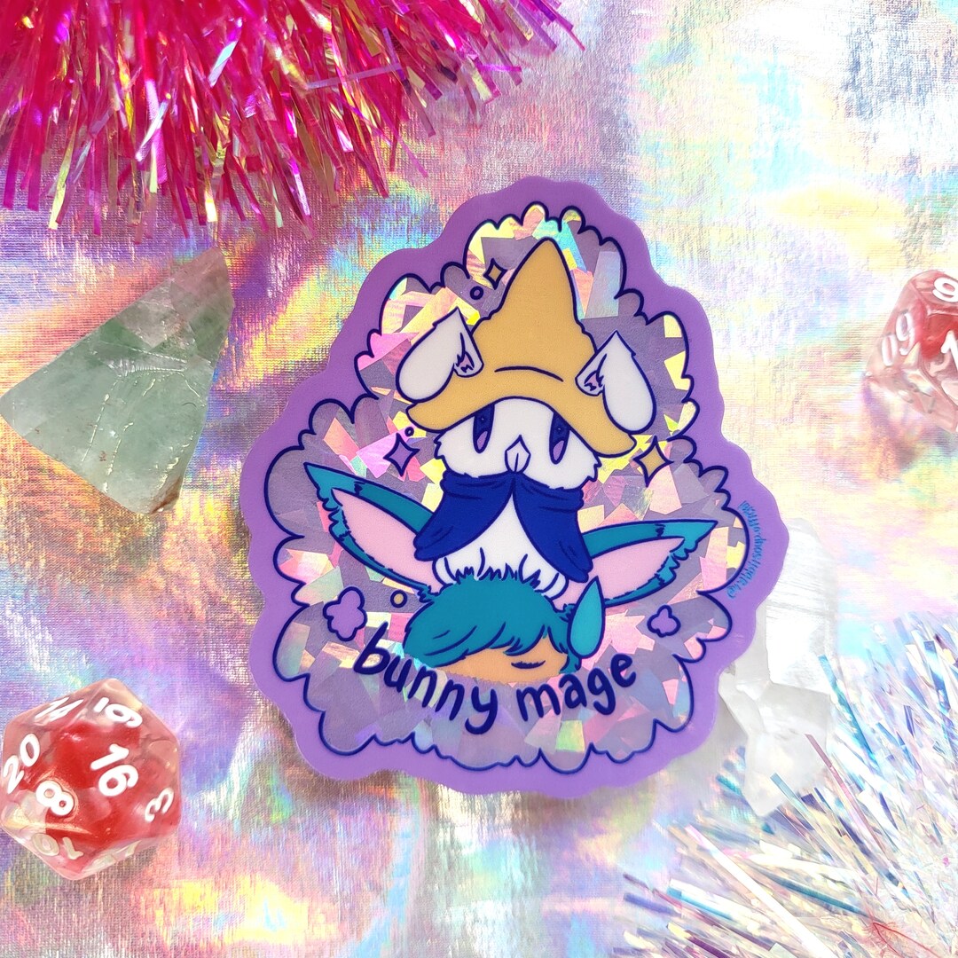 Bunny Mage Sticker FFXIV Final Fantasy MMORPG Ninja - Etsy