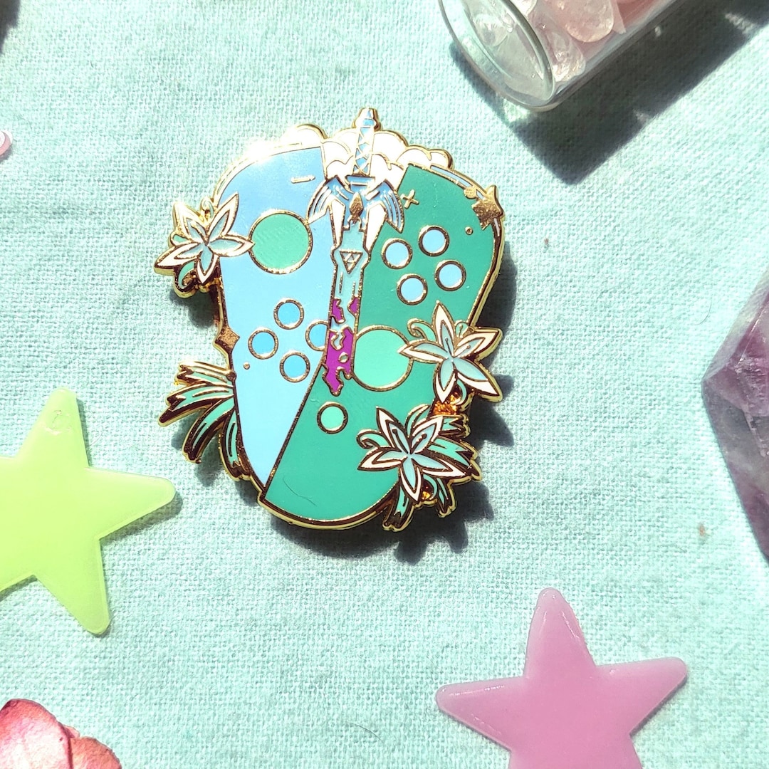 Totk Enamel Pin- Zelda Enamel Pin - the Legend of Zelda - Glow in the Dark - Enamel Pin ...