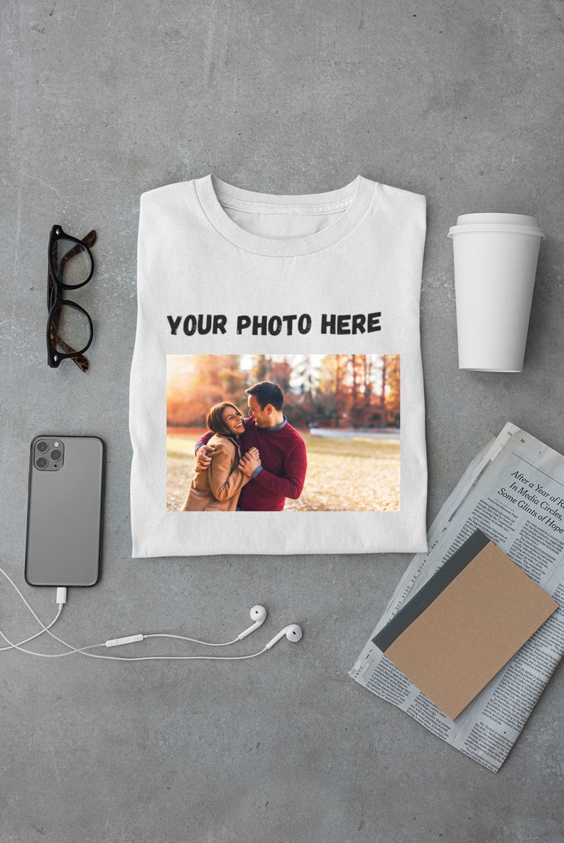 Custom Photo Shirt Custom Shirt Custom Picture T-shirt birthday Photo ...
