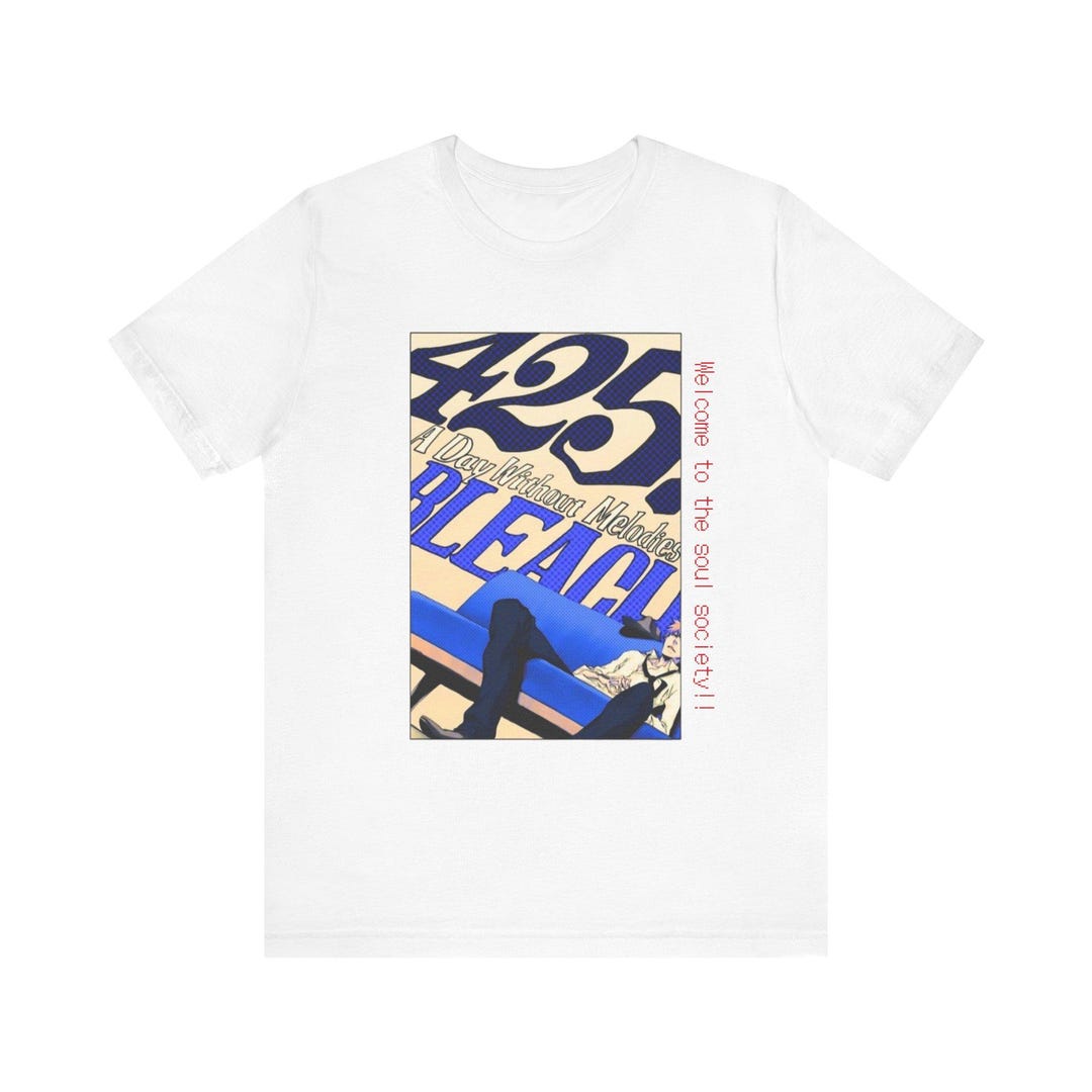 Anime Characters Bleach Sequence T-shirt, Unisex Tee Shirt, Japanese ...