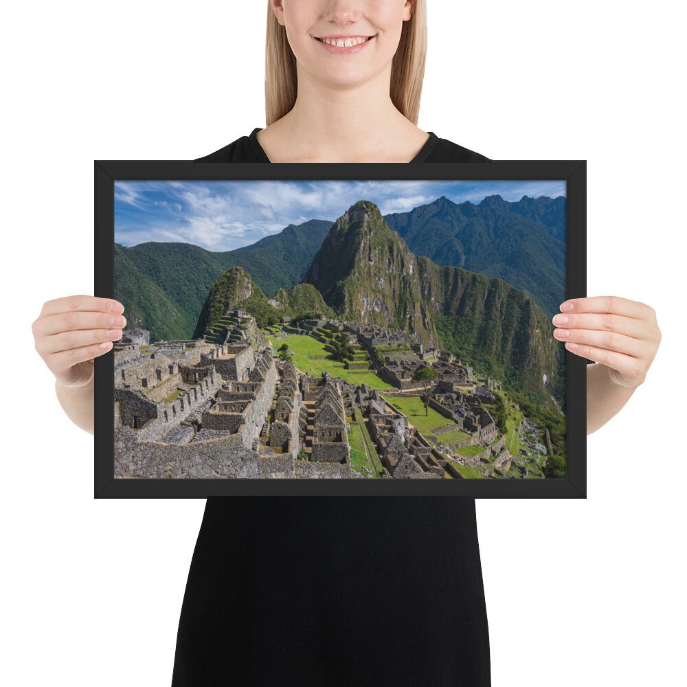 Machu Picchu Peru Art, Inspirational Artwork Gift for Travel Lover ...