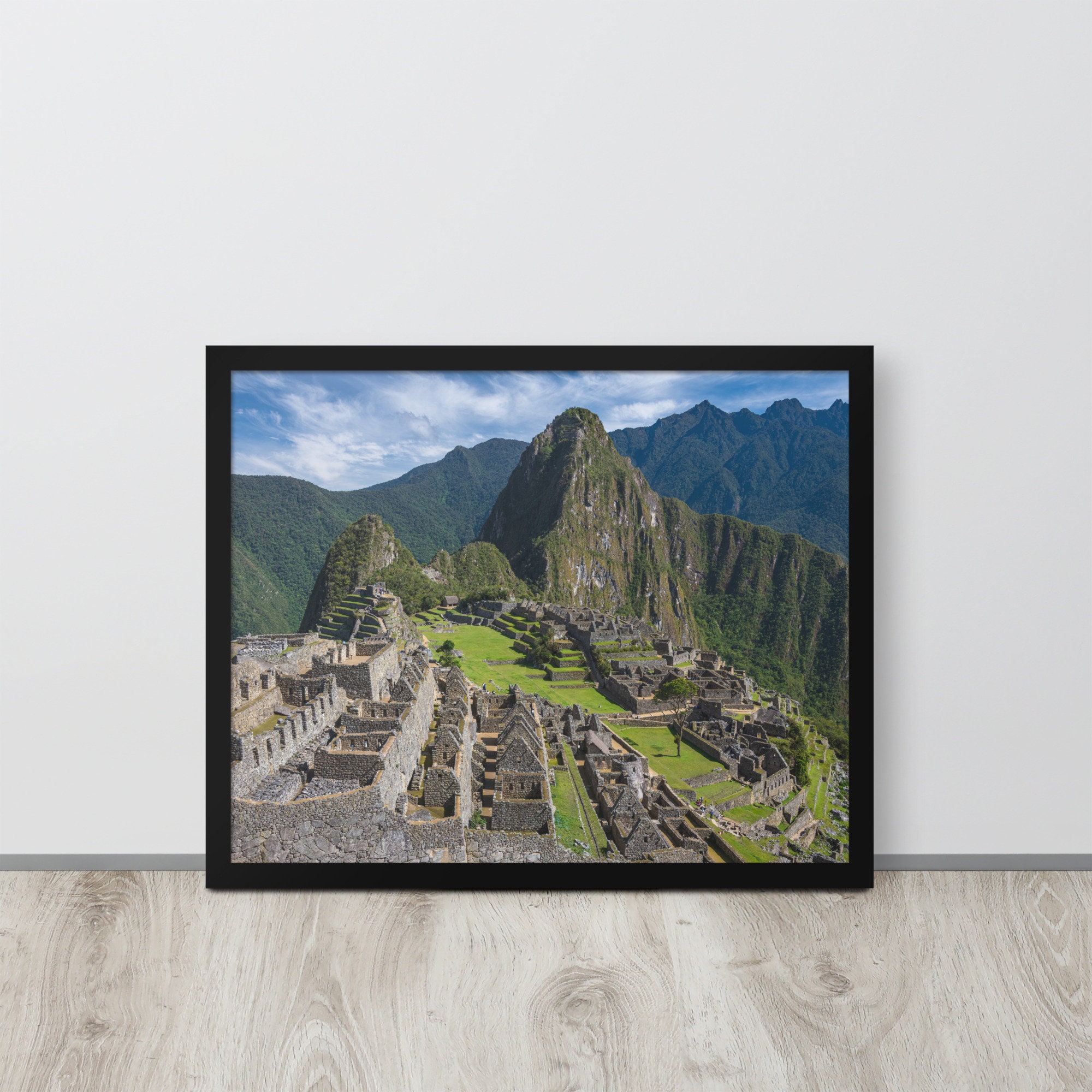 Machu Picchu Peru Art, Inspirational Artwork Gift for Travel Lover ...