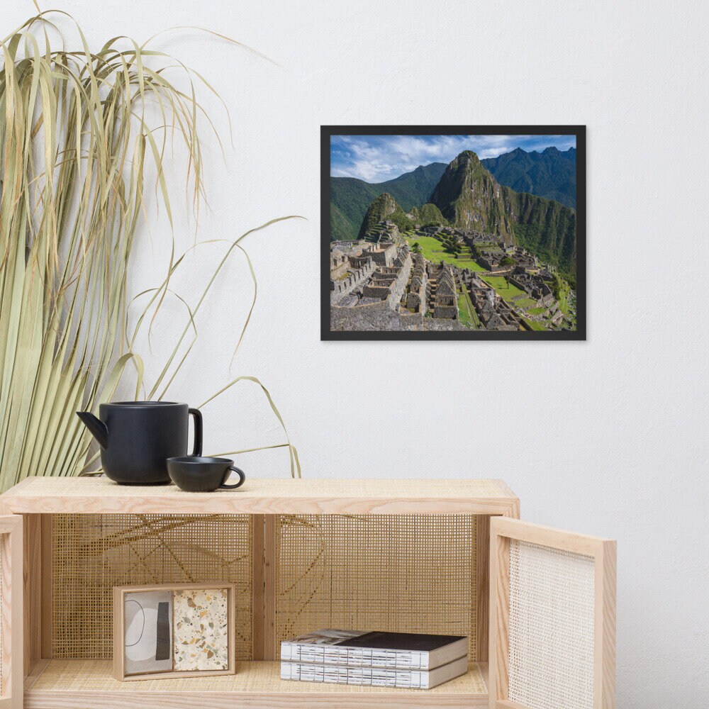 Machu Picchu Peru Art, Inspirational Artwork Gift for Travel Lover ...