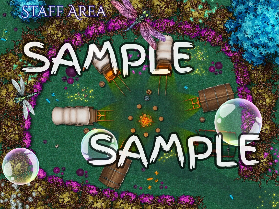 The Wild Beyond the Witchlight | Custom Battle Maps | High Detail ...