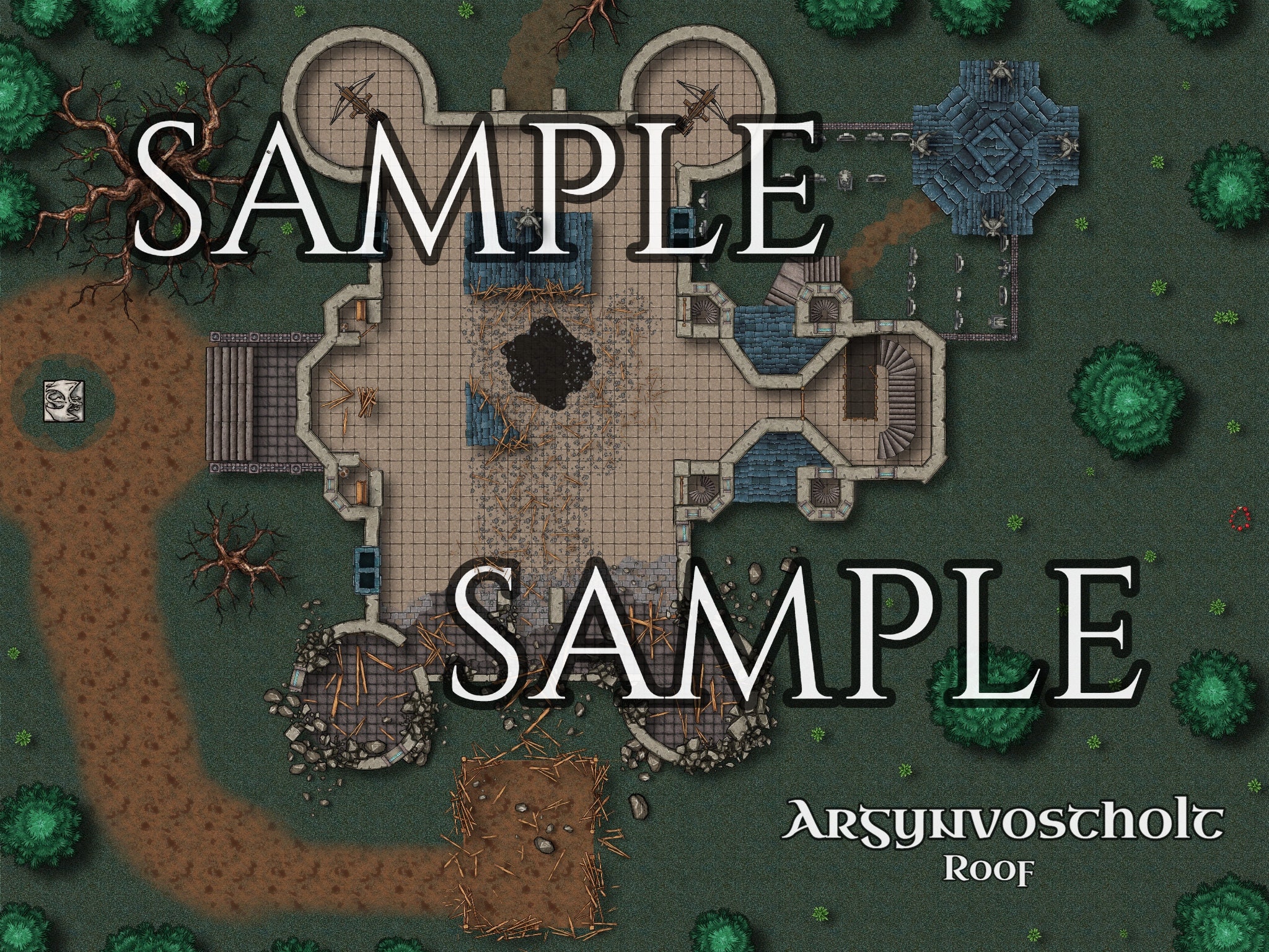 Curse of Strahd | Custom Battle Maps | Immediately Start | Complete Set ...