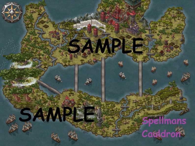 Custom Battle Maps | High Detail | Digital Download | TTRPG | DND - Etsy UK